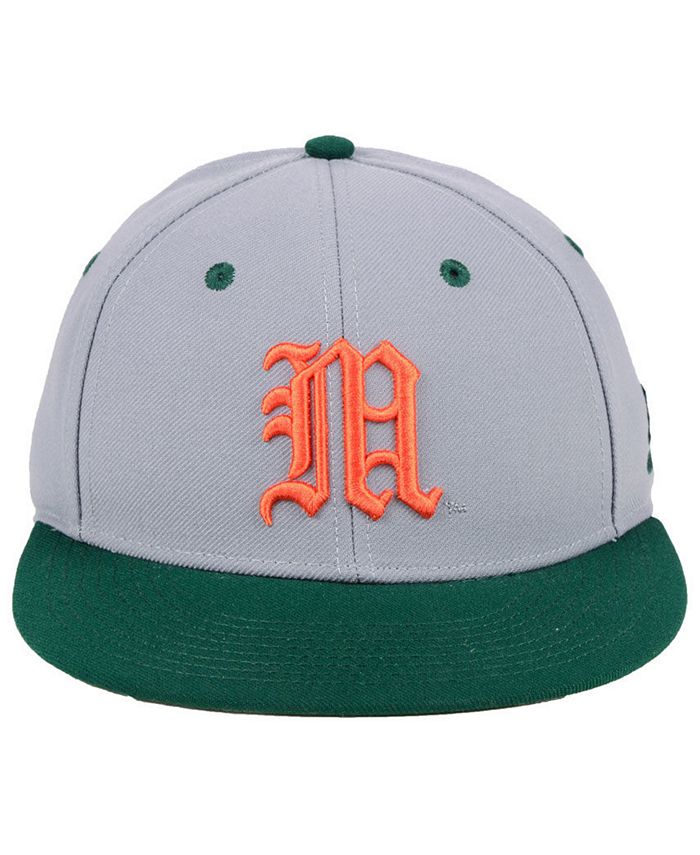 adidas Miami Hurricanes On-Field Baseball Fitted Cap - Macy's