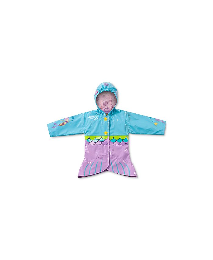 Kidorable Little Girls Mermaid All-Weather Rain Coat - Macy's