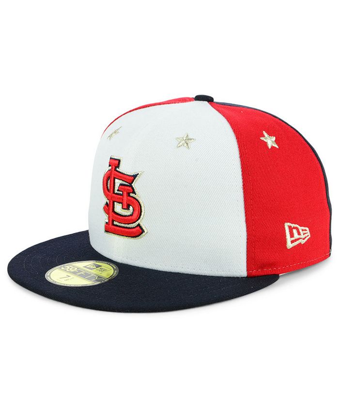 New Era St. Louis Cardinals All Star Game Patch 59FIFTY Fitted Cap 2018 ...