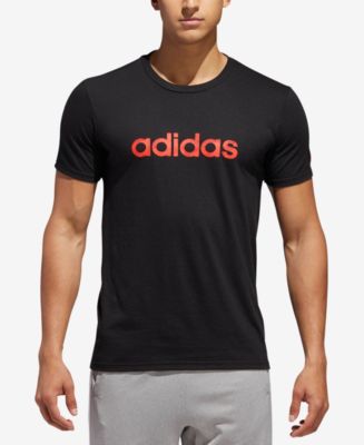adidas Men's ClimaLite® Logo-Print T-Shirt - Macy's