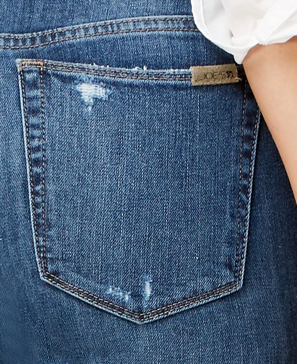 Joe's Jeans The Icon Mid-Rise Skinny Ankle Jeans with Ruched Hem ...