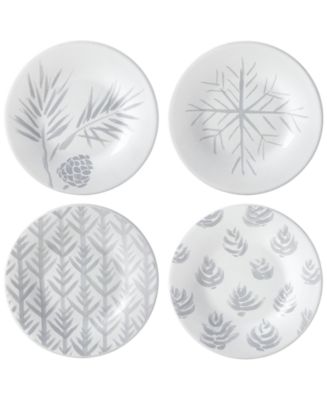 Lenox Alpine 4-Pc. Assorted Tidbit Plate Set - Macy's