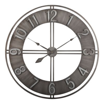 30" Industrial Loft Wall Clock - Macy's
