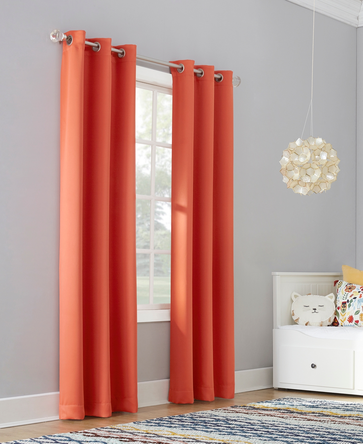 Click here for Riley Kids Bedroom Blackout Grommet Curtain Panel... prices