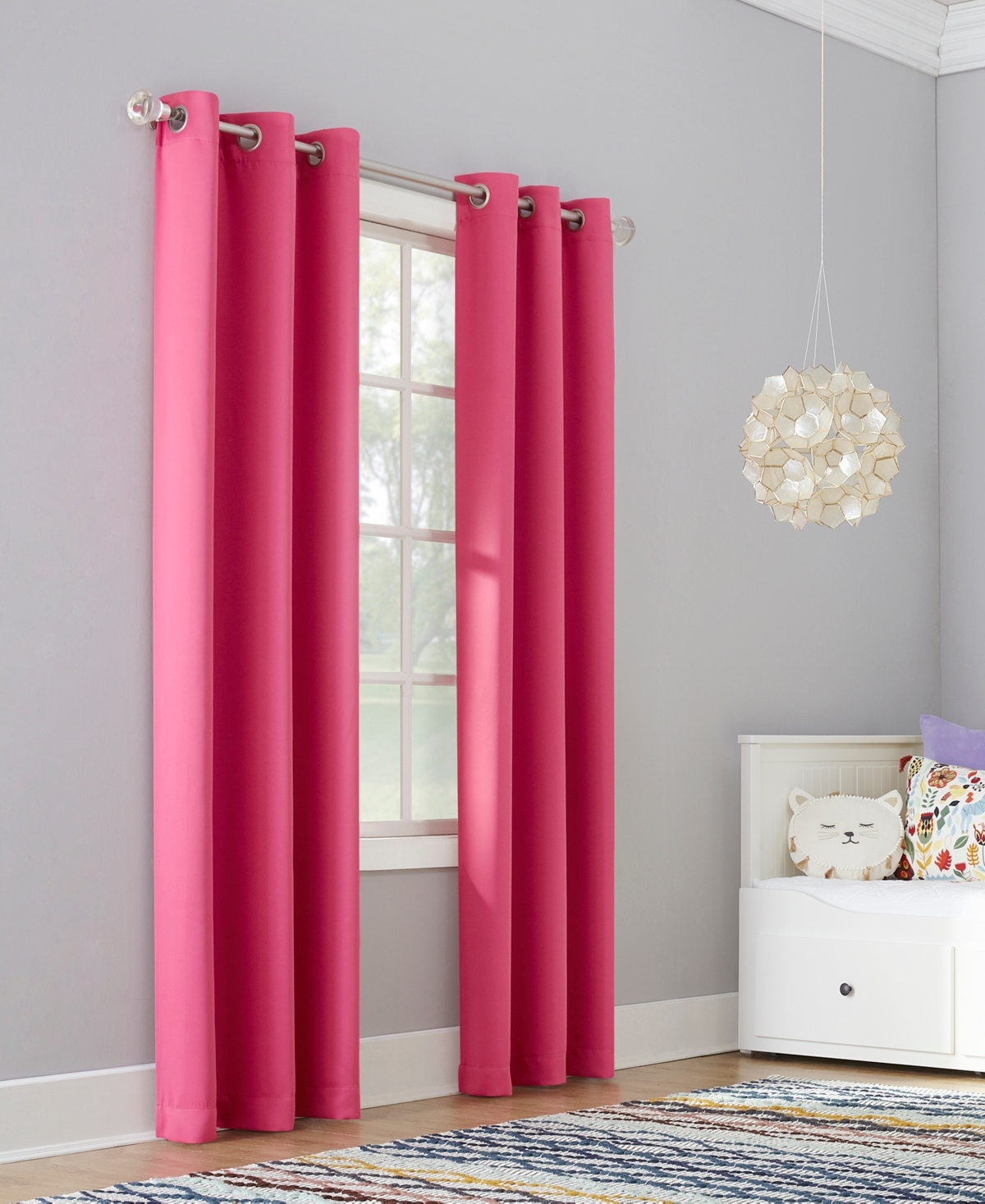 Click here for Riley Kids Bedroom Blackout Grommet Curtain Panel... prices