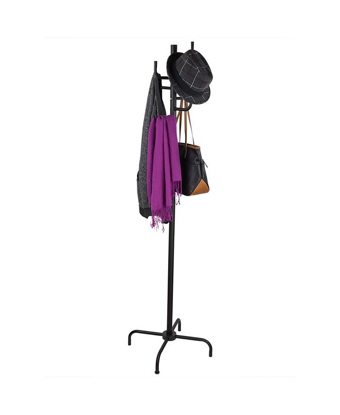 Home Basics Powder Coated Steel Coat Rack - Macy's