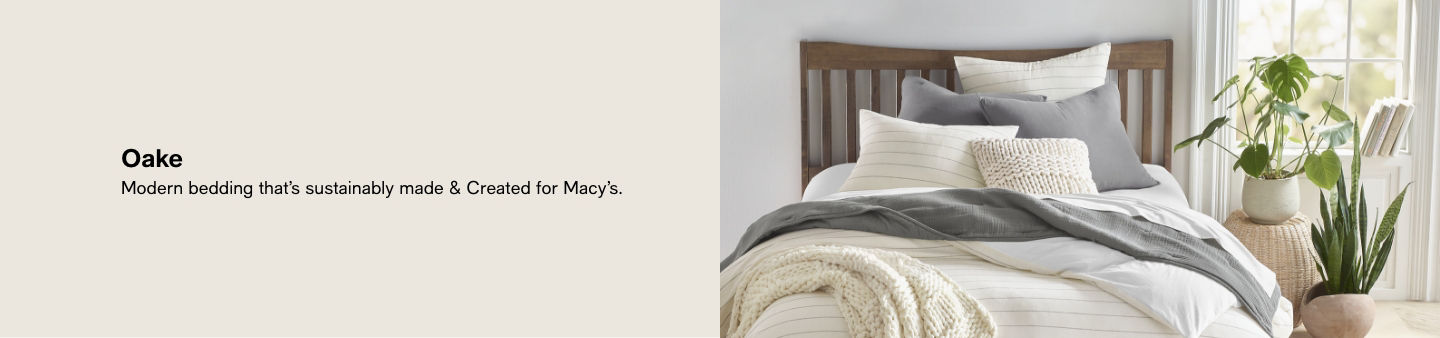 Oake Bedding & Home Decor - Macy's